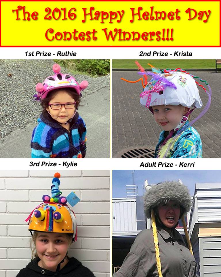 2016 Happy Helmet Day Winners - Northern Brain Injury Association ...