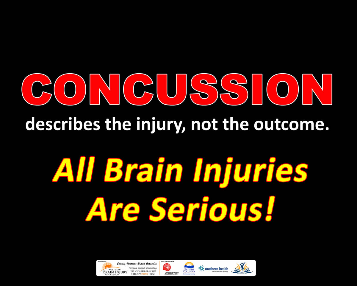 Brain Injury Prevention Posters | Northern Brain Injury Association
